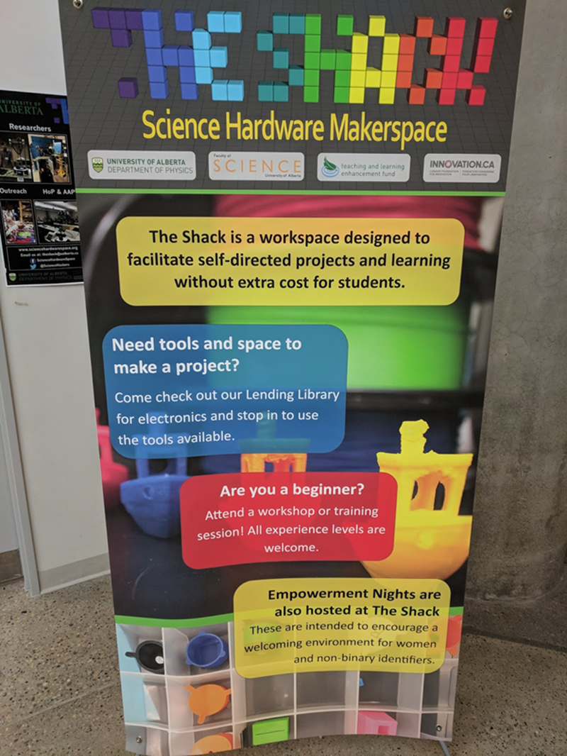 Cameron Library Staff @ The Shack Makerspace this July — news.library ...