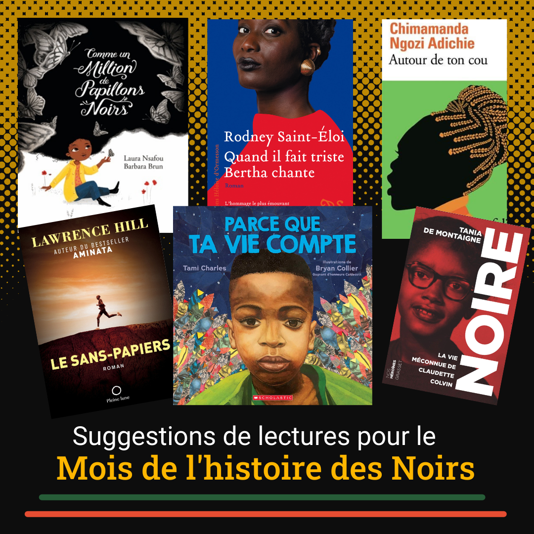 Affiche Du Mois De L'histoire Des Noirs Pour Les Enfants