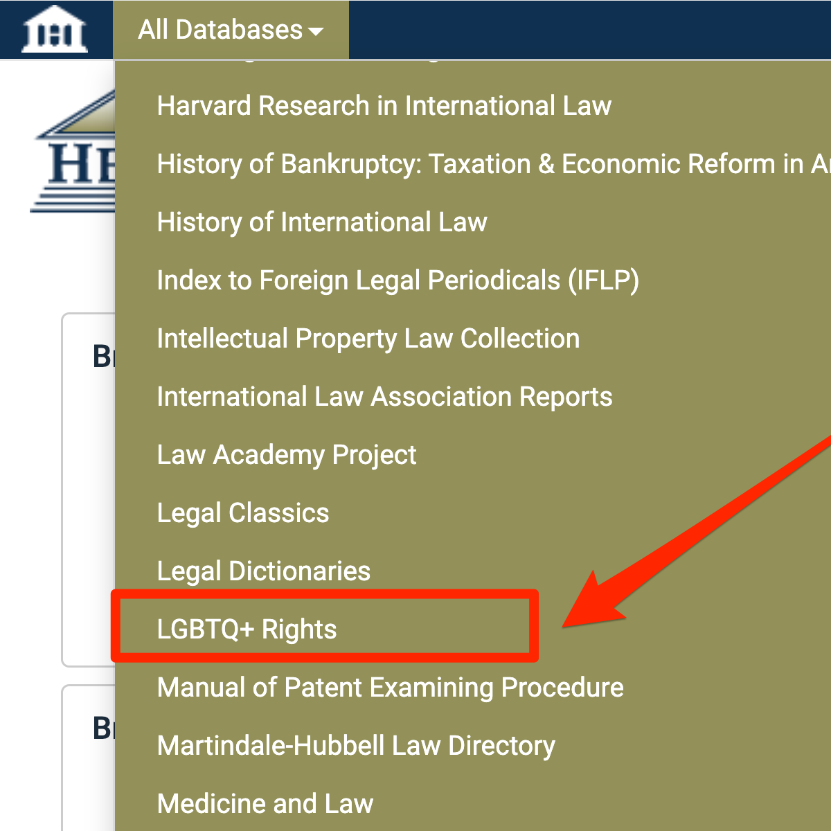 Hidden Gems: HeinOnline's LGBTQ+ Rights Database — news.library.ualberta.ca