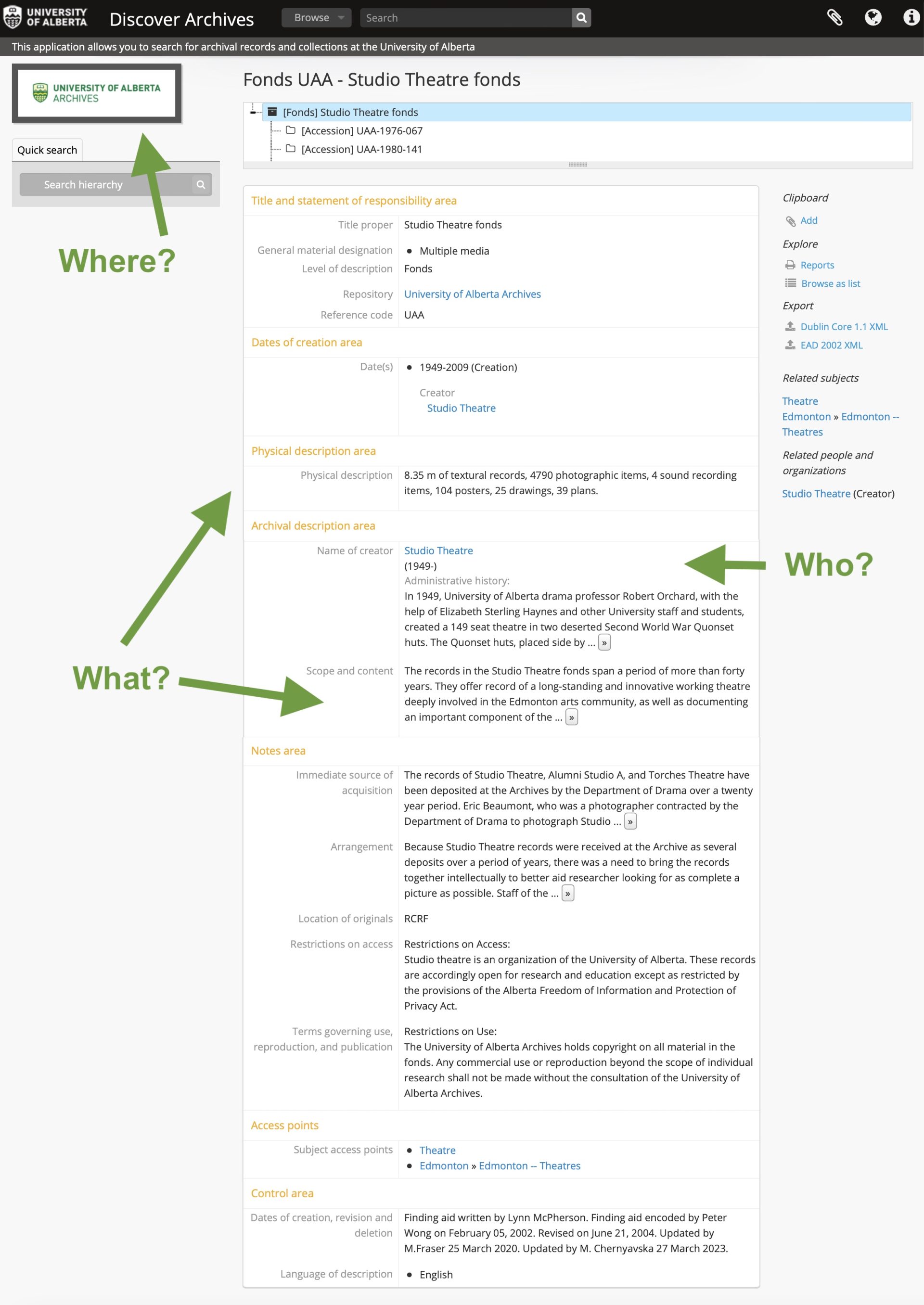 Discover Archives: Getting to Know Archival Descriptions — news.library ...