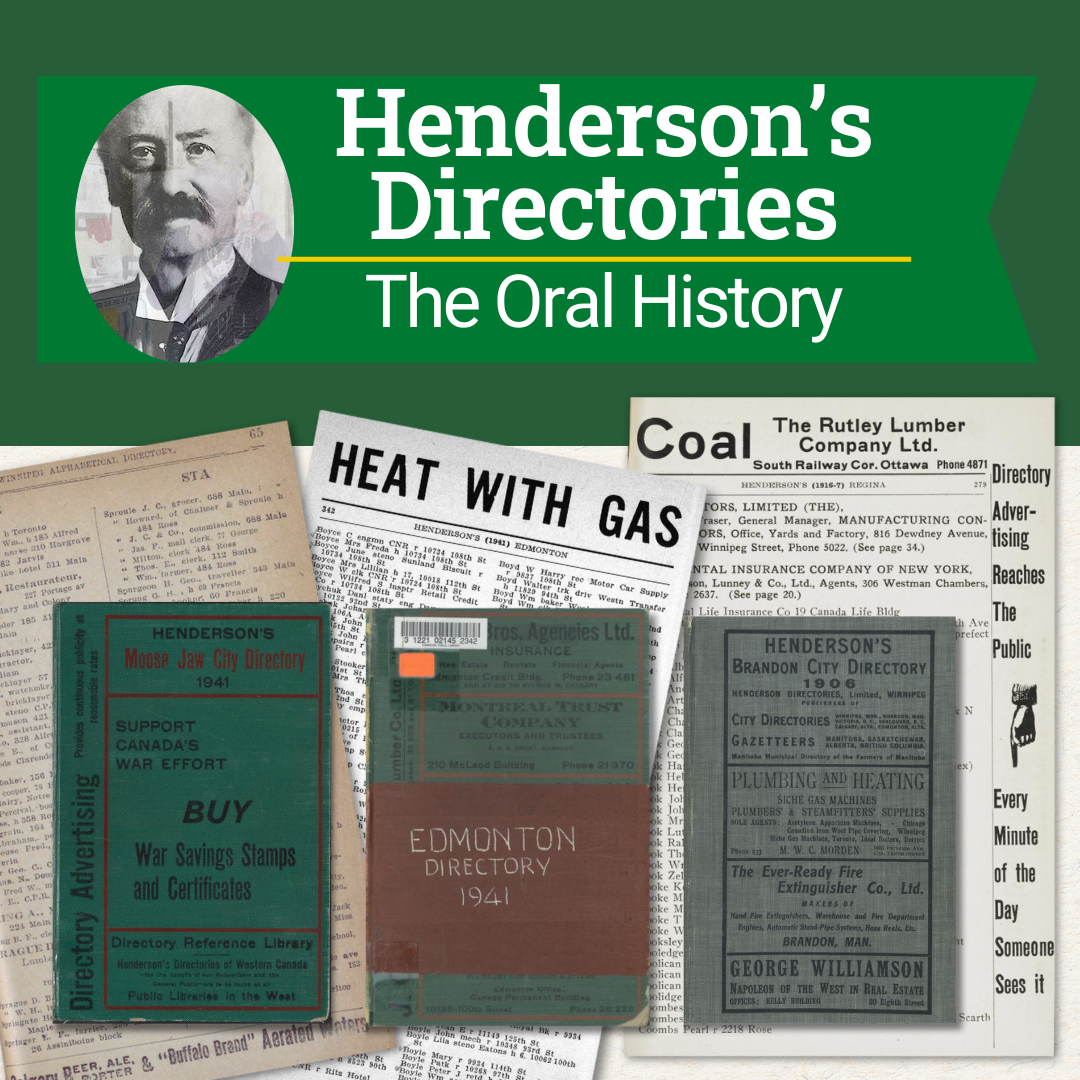 Henderson's Directories: The Oral History — news.library.ualberta.ca